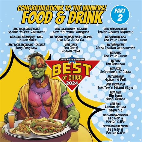 Savor The Flavor Heres Part 2 Of Your Best Of Chico Food And Drink