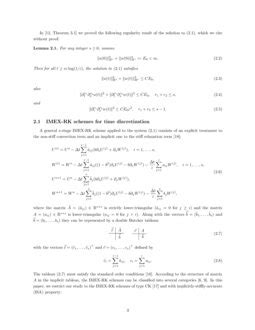 Uniform Accuracy Of Implicit Explicit Runge Kutta IMEX RK Schemes For