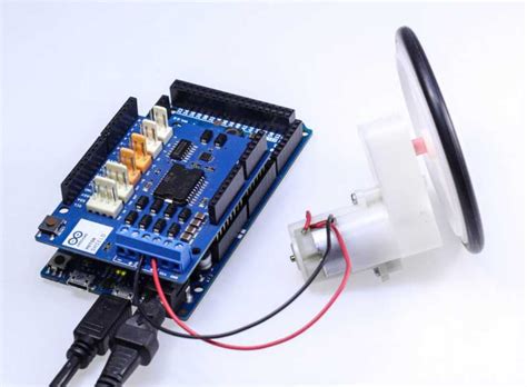 Due Motor Shield Example Arduino Documentation