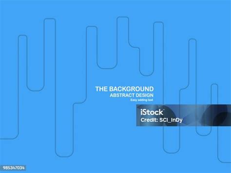 블루 추상 배경 복사 공간입니다 커버 프레 젠 테이 션 웹 배너 서식 파일 디자인 0명에 대한 스톡 벡터 아트 및 기타 이미지 0명 곡선 깨끗한 Istock