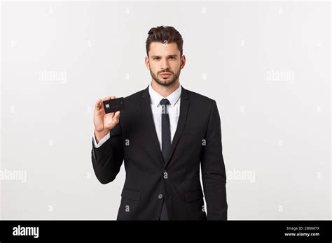 Surprised Speechless And Impressed Handsome Caucasian Businessman In