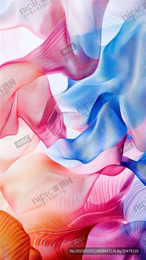Ai创作图抽象 色彩 流动 艺术 设计 图案 纹理 光影 渐变 波浪 动态 视 创意 现代 昵图网