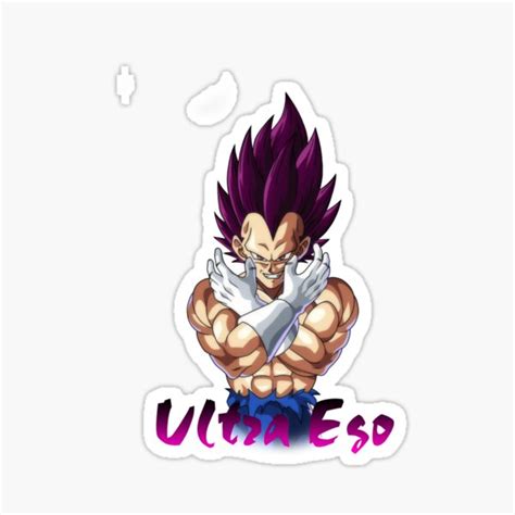 Vegeta Ultra Ego Sticker For Sale By Sukhdeep3832 Redbubble