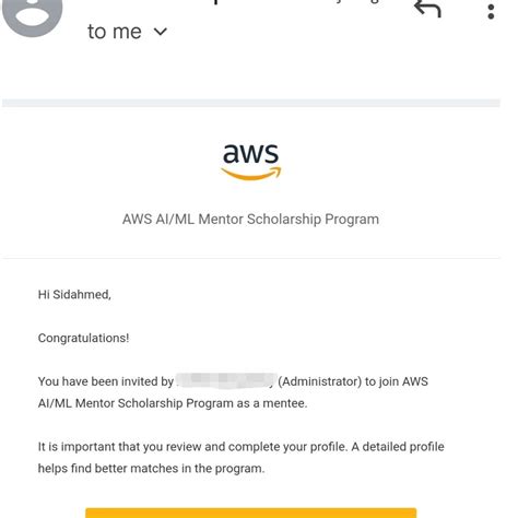 Sidahmed Faisal On Linkedin I Had The Privilege To Join The Aws Mentor