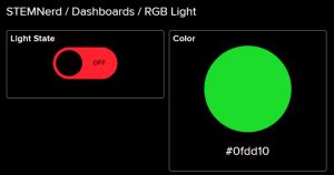 Adafruit Io Get Color Remote Controlled Rgb Light Stempedia Education Hub