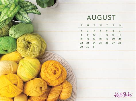 August Background