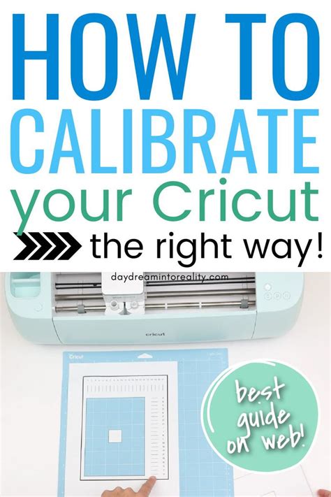 How To Calibrate Your Cricut The Right Way With This Free Printable