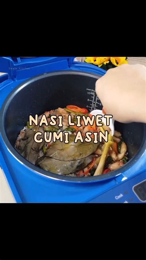 Nasi Liwet Cumi Asin Ide Makanan Makanan Mudah Resep Sederhana