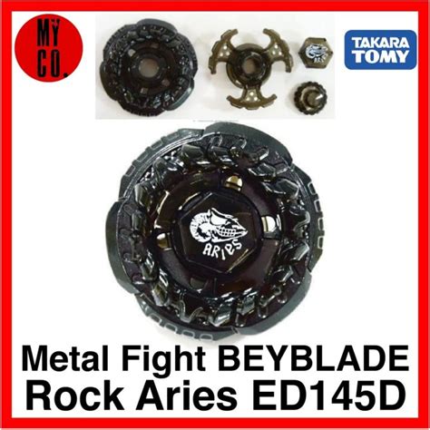 Ready Stock D23 BEYBLADE Rock Aries ED145D Limited Edition TAKARA