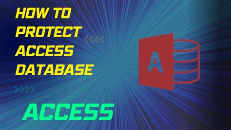 How To Protect Access Database Unwanted Modification Hide Forms Tables Reports And Queries