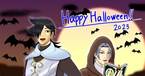 ハロウィン ジョブチェンジ！戦士と魔導師のハロウィン はまあきのイラスト Pixiv