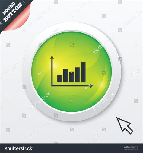 Graph Chart Sign Icon Diagram Symbol Stock Vector Royalty Free 183487916 Shutterstock