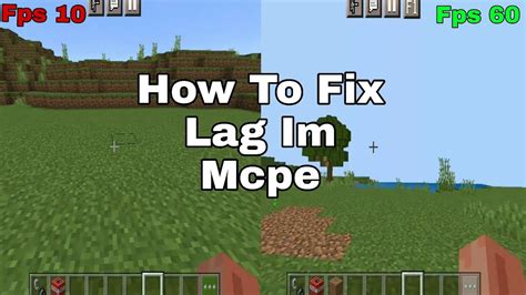 How To Reduce Lag In Minecraft Pe Like In Java Smooth 100 YouTube