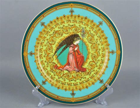 Versace For Rosenthal Lange Gabriel Plate 1996 20th Century For