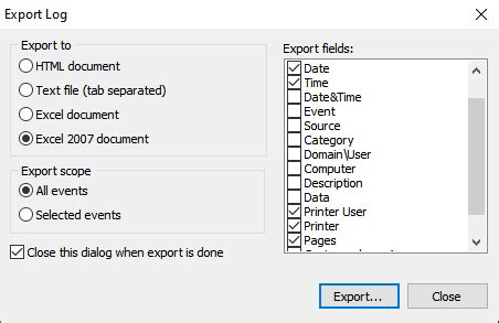 How To Track Printer Usage With Event Logs Event Log Explorer Blog