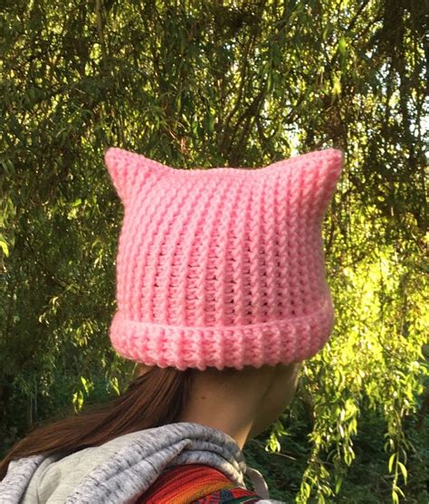 Kitty Hat Crochet Pattern Crochet Hat Pattern Cat Ear Hat Crochet