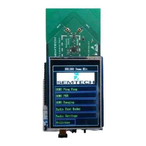 Semtech Sx1280 User Manual Pdf Download Manualslib