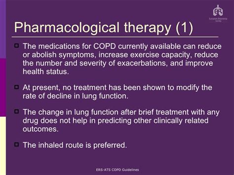 Ers Ats Copd Guidelines