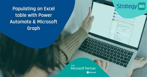 Populate An Excel Table Using Microsoft Graph Strategy 365 Limited