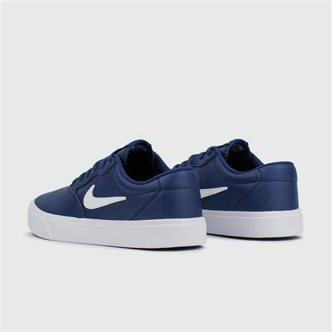 кеды Nike SB Chron Leather Blue White купить за 3005 руб. в интернет ...