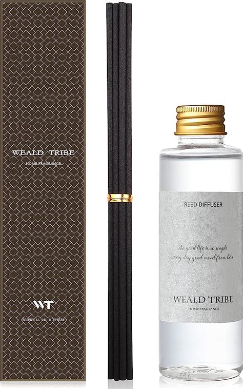 Amazon Com WEALD TRIBE Reed Diffuser Set Diffuser Oil Refill Stick Diffuser Eucalyptus
