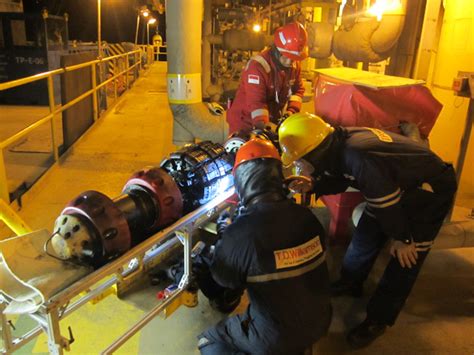 tdw executes inline inspection in subzero temperatures offshore