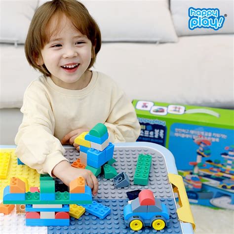 해피플레이 소프트 블록 장난감 180pcs 대용량 세트 티몬