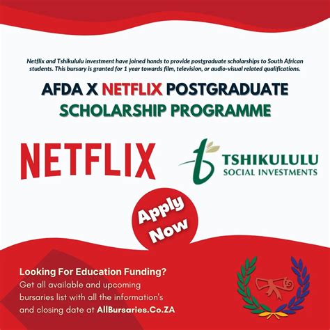 Netflix Scholarship 2022 All Bursaries Sa