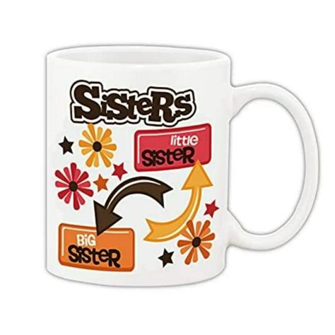 Mug Morning Sister Mug Little Sister Mug Big Sister Mug Sister Love