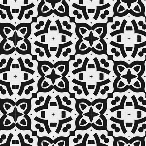 Premium Vector Vector Seamless Pattern Modern Monochrome Texture Repeating Abstract Background