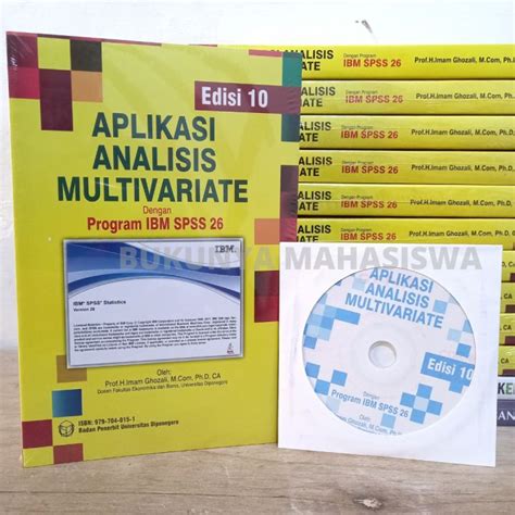 BUKU APLIKASI ANALISIS MULTIVARIATE DENGAN Program IBM SPSS 26 Edisi 10