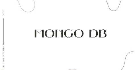 Qu Es Mongodb
