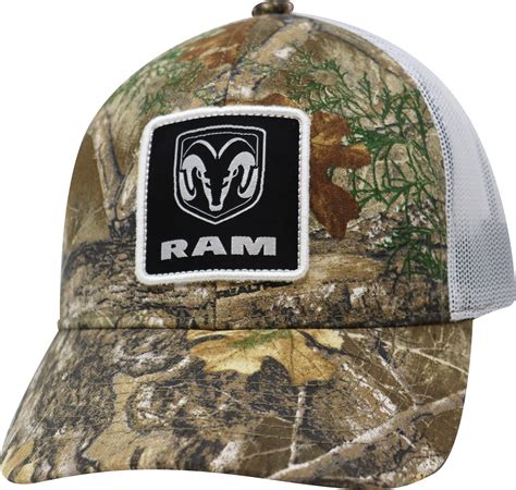 Ram Patch Realtree® Wwhite Mesh Capsmith Inc