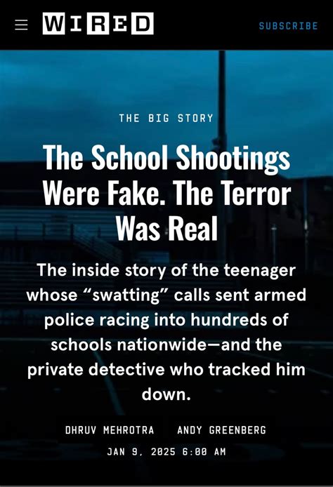 The Swatting” Epidemic Is Much Worse Than People Realize Serial Swatters Are Becoming More And