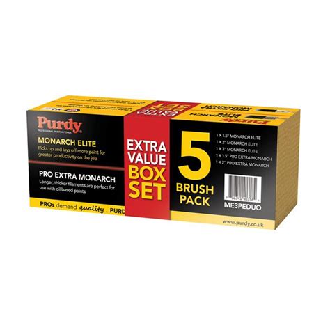 Monarchâ„¢ Eliteâ„¢ And Pro ExtraÂ® Monarchâ„¢ Brush Set 5 Piece
