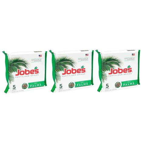 Jobes Palm Tree Fertilizer Spikes 10 5 10 Time Release Fertilizer For