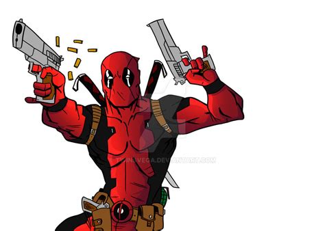 Deadpool Guns By Twinsvega On Deviantart