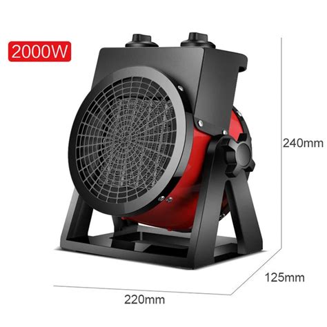 가정용 소형 태양 산업용 전기 공기 히터 사무실 전기 히터 소형 에너지 절약 220v 2000w