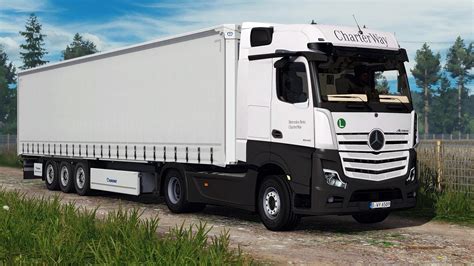 Mercedes Benz Actros Mp5 2019 New V1 2 0 Ets 2 Mods Ets2 Map Euro