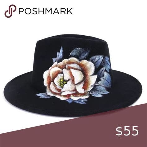 White Rose Fedora Fedora Fedora Hat Hats