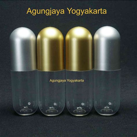 Jual Botol Kapsul 60 Ml Botol Obat Kapsul Botol Vitamin Botol Bentuk Kapsul Botol 60 Ml