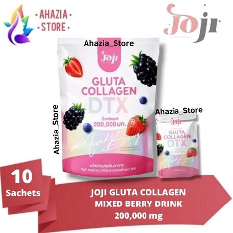 Jual Joji Gluta Collagen Dtx Detox Plus Whitening Original Shopee