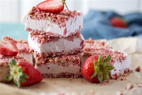 Strawberry Shortcake Ice Cream Bars Video The Seaside Baker