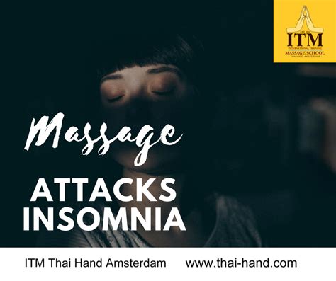How Massage Fights Insomnia Itm Thai Hand Amsterdam