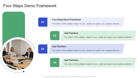 Four Steps Demo Framework In Powerpoint And Google Slides Cpb PPT