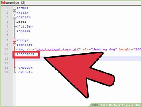 How To Center An Image In Html Steps With Pictures Wikihow