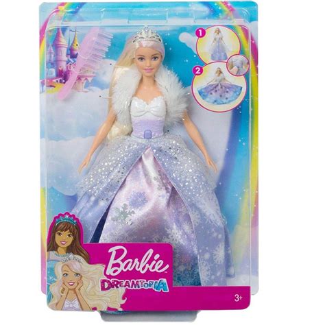 Boneca Barbie Princesa Vestido Magico Mattel Gkh26 Ri Happy
