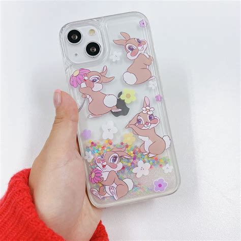 별사탕 밤비 토끼 글리터 케이스