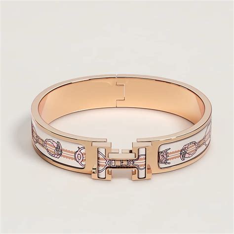 Clic H Etriers Bracelet Hermès Thailand