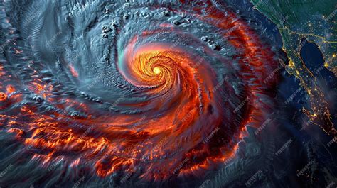 Premium Photo Tropical Cyclone Tracking Map Showing Background